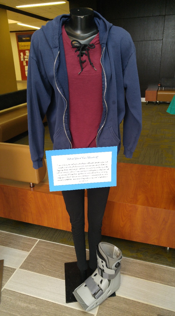 What Were You Wearing Exhibit and Survivor Stories - Welcome to the ... What Were You Wearing Exhibit and Survivor Stories - Welcome to the ...