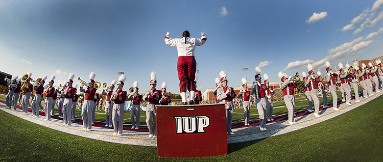 Marching Band - Department of Music, Theatre, and Dance - IUP