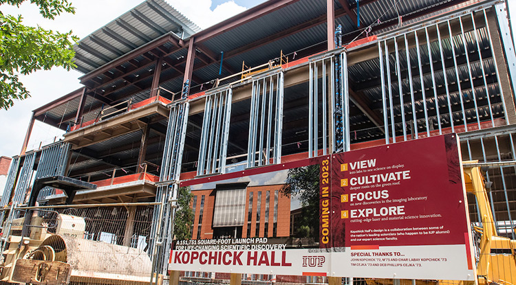 Kopchick Hall: Progress through Pictures - IUP Now - IUP