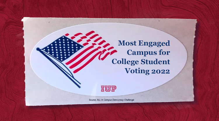 IUP Selected for Most Engaged Campus for College Student Voting ...
